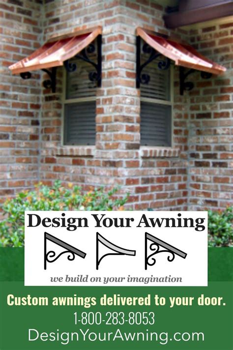 Custom Window Awnings Delivered To Your Door Custom Awnings Beautiful Doors Window Awnings
