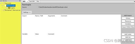 用robotframeworkselenium 进行webui页面自动化测试robotframework Se1enium Csdn博客