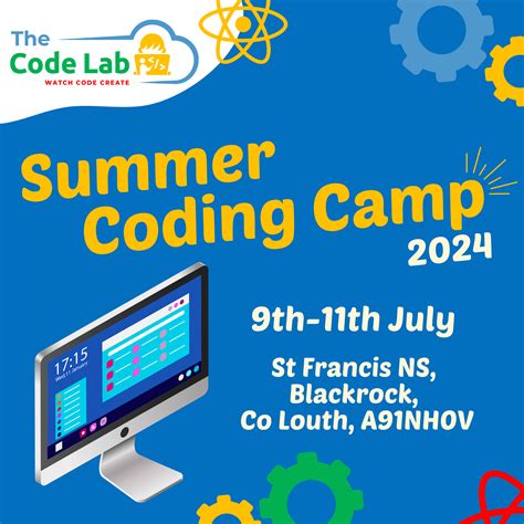 9th 11th July St Francis Ns Summer Coding Camp 2024 The Code Lab