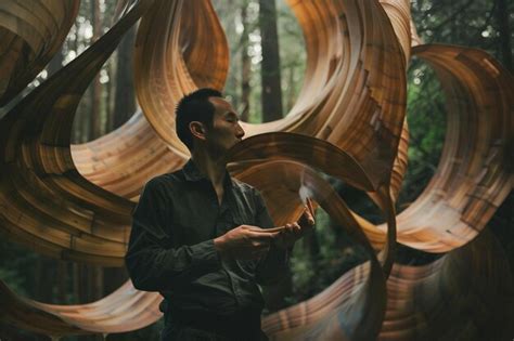 Premium Photo Join The Journey Of A Winds Sculptor Crafting Invi Generative Ai