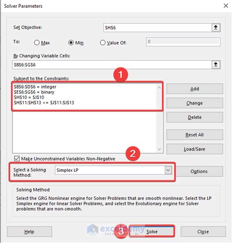 How To Perform Mixed Integer Linear Programming In Excel
