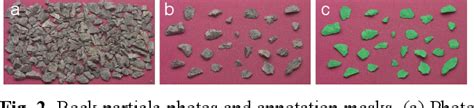 figure 2 from instance segmentation of piled rock particles based on