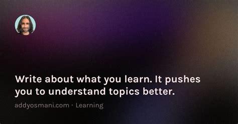 Povilas Korop On Linkedin Write About What You Learn It Pushes You To