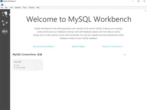 Mysqlの実行環境をdockerで作るworkbench接続 コードライク
