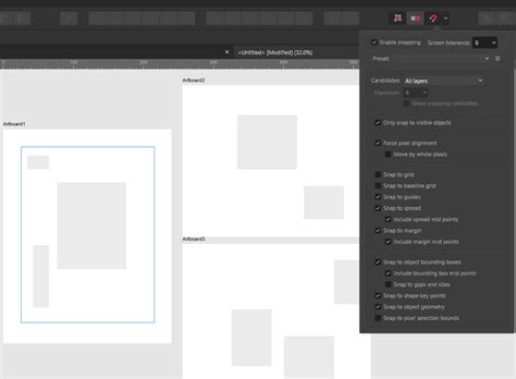 Snapping Not Working When Artboards Are Groupped V2 Bugs Found On