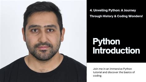 4 unveiling python a journey through history and coding wonders ehsan ehrari