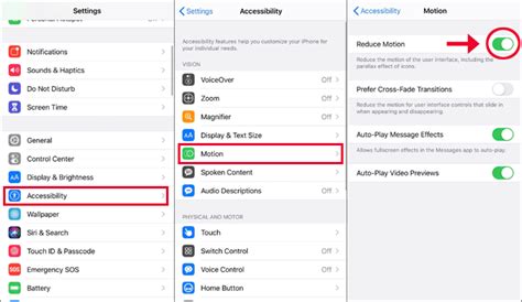 IOS Turn On Reduce Motion In IPhone And IPad