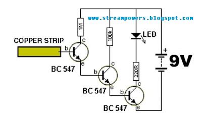 Simple Detector Wireless Electricity Circuit Diagram Electronic Circuits Diagram