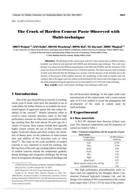 Pdf Morphology Difference Between The Alkali Activated Cement And