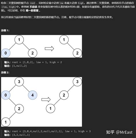 代码随想录算法训练营day23669 修剪二叉搜索树，108将有序数组转换为二叉搜索树，538把二叉搜索树转换为累加树 知乎
