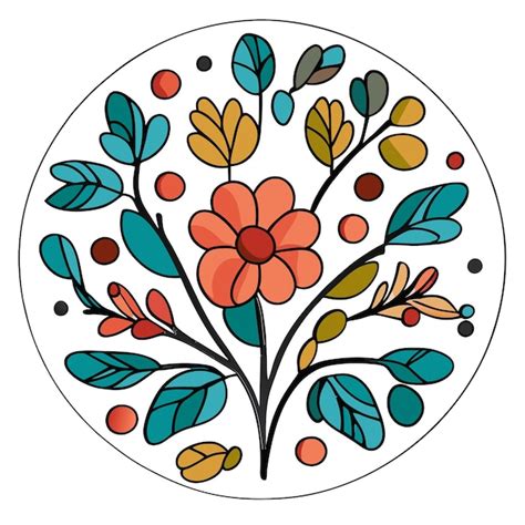 Premium Vector Innocence Unveiled Handdrawn Flora Design On Isolated