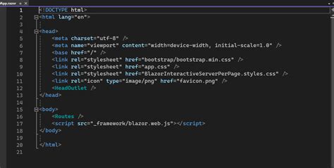 Blazor Render Modes Aviation