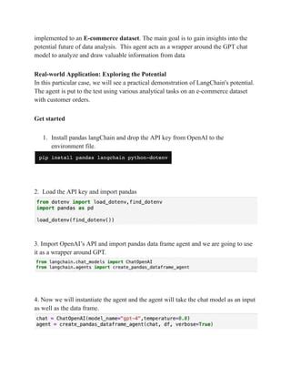 How Can We Use LangChain For Data Analysis A Detailed Perspective Pdf