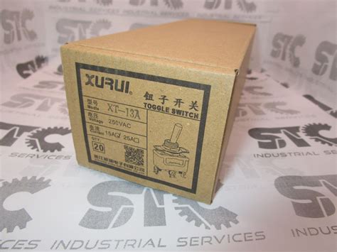 Xurui Xt 13a 15a 250vac Toggle Switch On Off On Spdt Stc Industrial Services