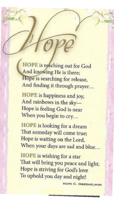 Hope Poems Best Poems For Hope Auto News