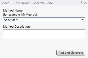 Coded UI Test In Visual Studio 2012 IT Developer Zone