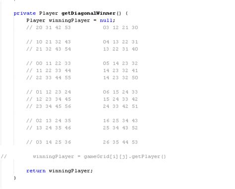 So I Am Trying To Write A Connect 4 Game In Netbeans