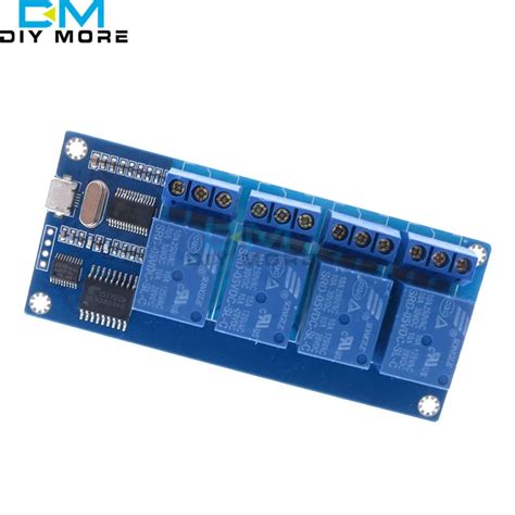 Micro Usb Relay Module V Channel Relay Module Relay Control Panel With Indicator Way Relay