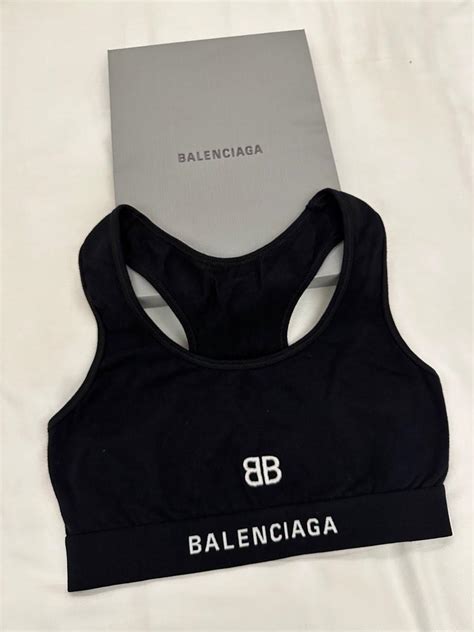 Balenciaga Sports Bra Womens Fashion Tops Sleeveless On Carousell