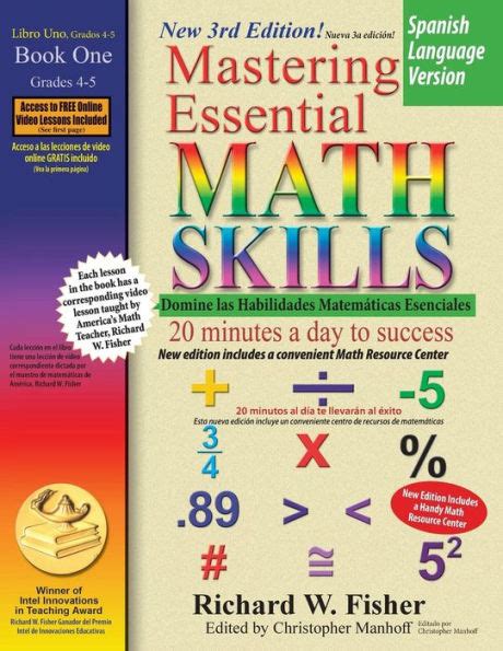 Mastering Essential Math Skills Book 1 Spanish Language Version By