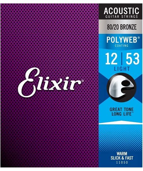 Elixir 11100 Polyweb Acoustic Strings Central Music