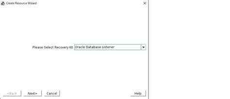 Oracle Database Listener リソース階層の作成 Lifekeeper For Linux Live 970
