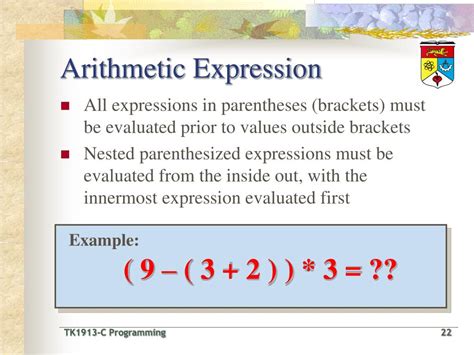 Ppt Operators And Expressions Powerpoint Presentation Free Download