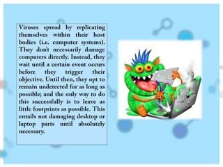 Getting To Know The Different Types Of Malware PPTX Computing Technology Computing