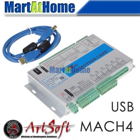 USB MHz Mach CNC Axis Motion Control Card Breakout Board MK M For Machine Centre CNC