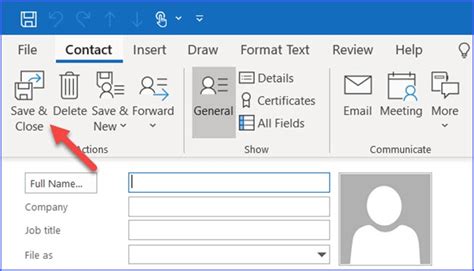 How To Create A New Contact In Outlook Excelnotes