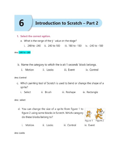 Troduction To Scratch Part 2 Pdf