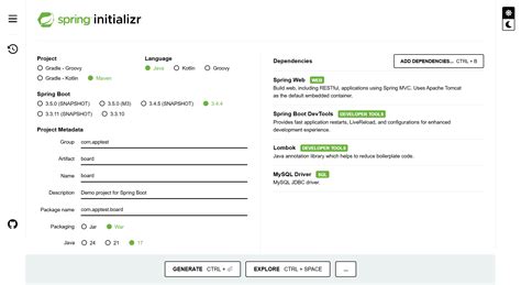 Spring Bootjsp 이클립스 스프링부트jsp 초기 프로젝트 세팅 And 간단 Db 조회 구현