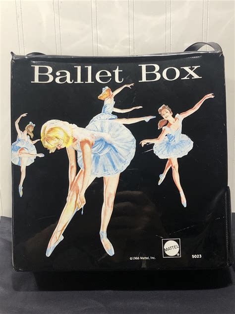 Vintage Mattel 1966 Black Ballet Box Ballerina Barbie Gem