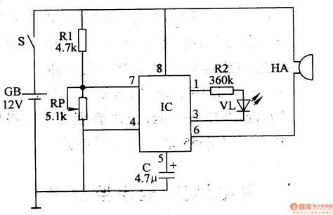 Storage Battery Voltage Monitor 3 Automotive Circuit Circuit Diagram SeekIC Com