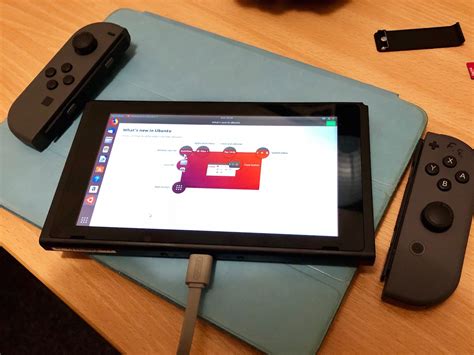 this is ubuntu 18 04 running on the nintendo switch omg ubuntu