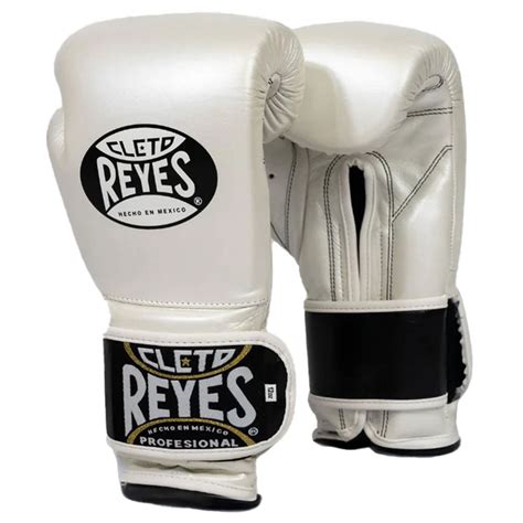 Limited Edition Cleto Reyes Hook And Loop Sparring Gloves Pearl Boxfituk