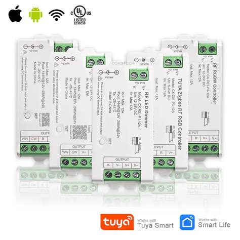 COXO U L Zigbee Smart Bluetooth LED Controller RGB Dimmer