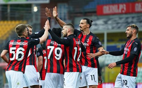 Player Ratings Parma 1 3 Ac Milan Ibra Overcome By Anger Dalot A