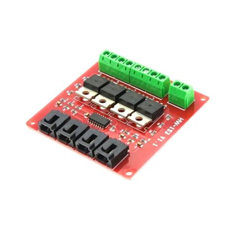 Modulo Mosfet Irf540 Interruptor 4ch Canales Rele Solido