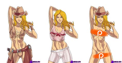 Pin Up Outlaw By Izzykargeau Hentai Foundry