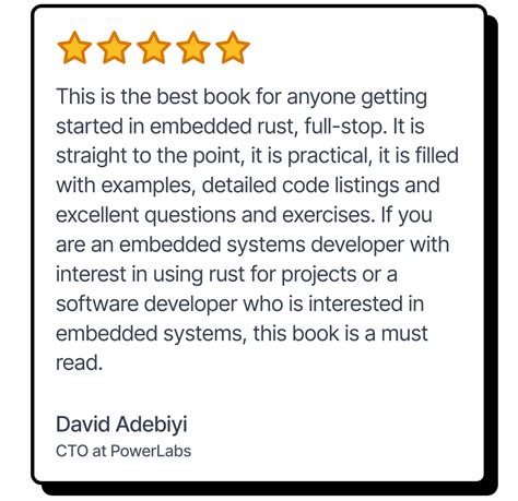 Learn Embedded Rust The Embedded Rustacean