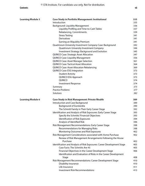 PDF CFA Level 3 2024 Volume 5 Portfolio Management Ebook4u