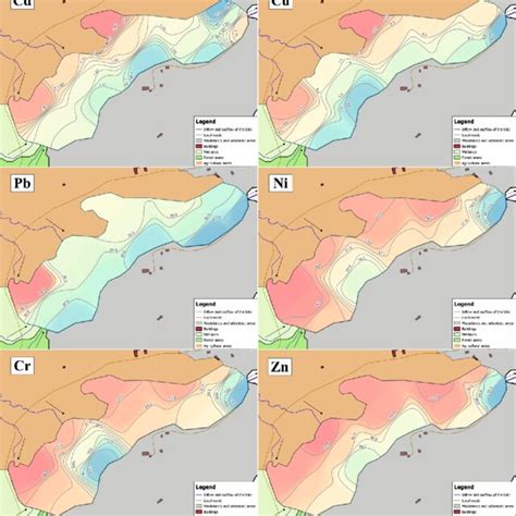 Spatial Distribution Of Trace Metals In The Sediments Of Lake Bukwałd
