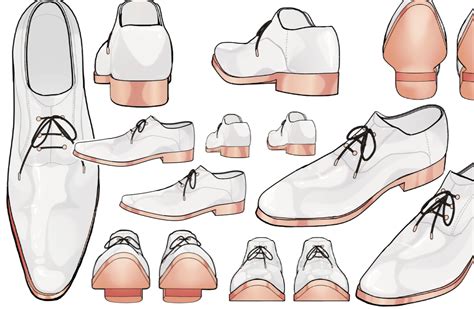 로즈골드 귀족 신발 브러쉬 32종