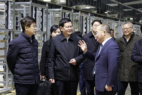 江苏省工商联主席刘聪一行莅临大全集团调研指导