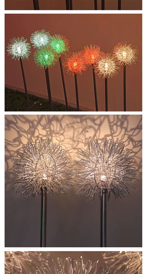 厂家批发新款led铝丝蒲公英灯户外装饰芦苇灯仿真铝线球蒲圆球灯 阿里巴巴