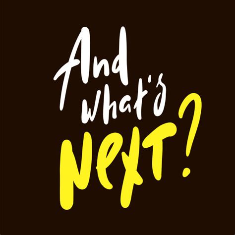 140개 이상의 Whats Next 일러스트 Royalty Free 벡터 그래픽 및 클립 아트 Istock