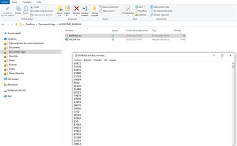 Programar Algoritmo De Burbuja En Python Con Datos De Un Txt Excel Signum