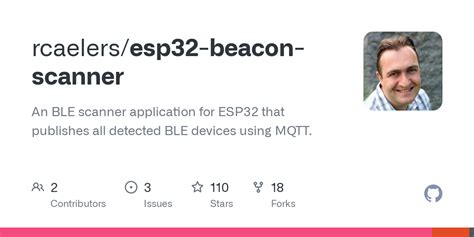 Github Rcaelersesp32 Beacon Scanner An Ble Scanner Application For