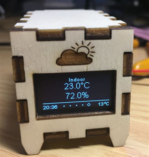 Wifi Oled Mini Weather Station With Esp8266 Mcu On Eclipse